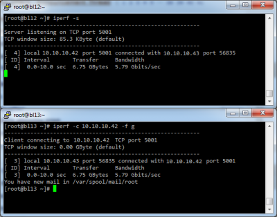 Testing network bandwidth? Use IPERF