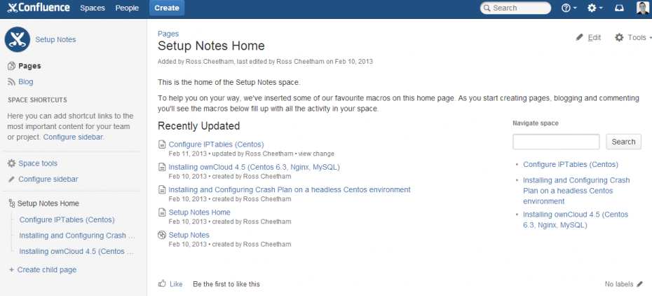Confluence 5 brings a fresh UI